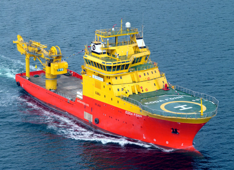 Edda Fonn on her way to New Zealand - Østensjø