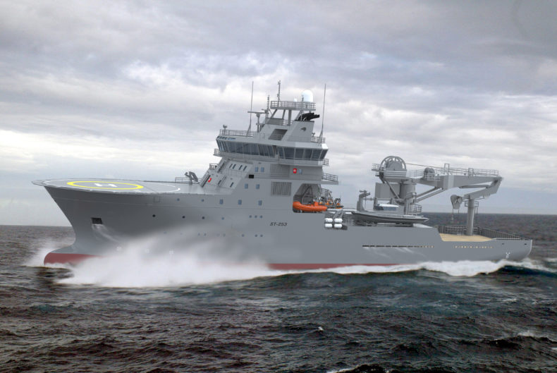 Edda Fonn on her way to New Zealand - Østensjø