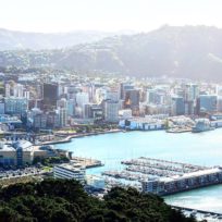 Edda Fonn has berthed in Wellington, NZ - Østensjø